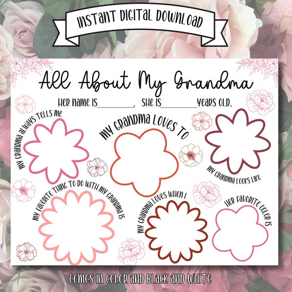 Mothers Day Printable - Etsy