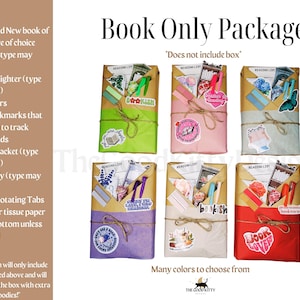 Blind Date With a Book Box Bookish Gifts Book Lover Gifts Spicy Romance ...