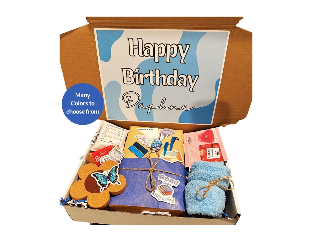 Birthday Blind Date With a Book Box Bookish Gifts Book Lover Gifts ...