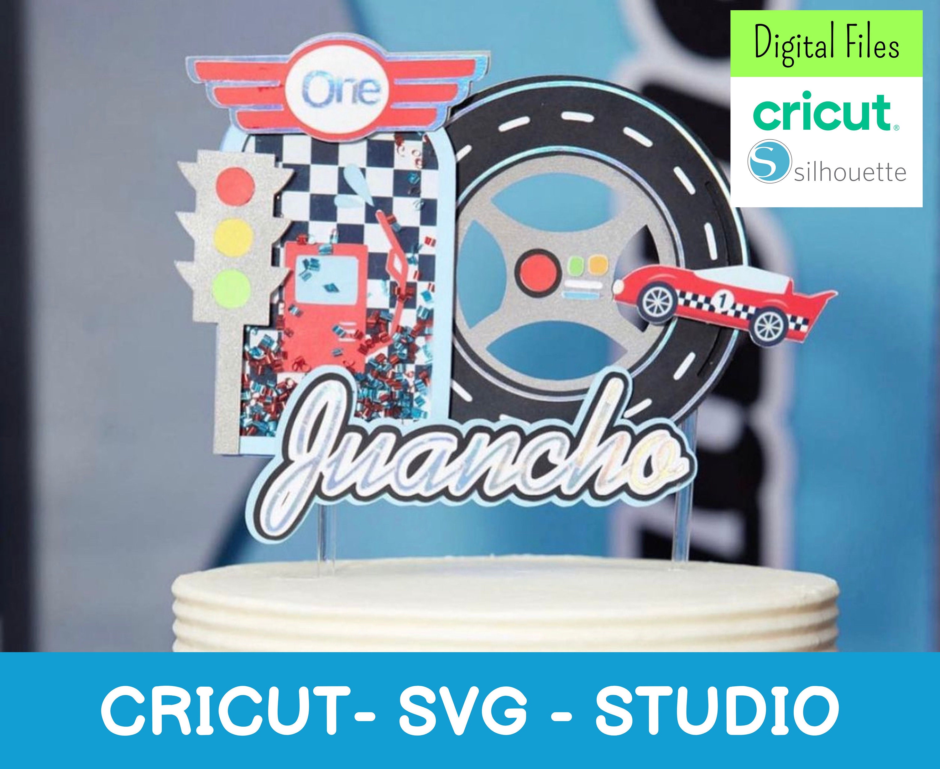 Formula 1 Cake Topper Svg / Carro de Carreas Cake Topper Svg / Cars ...