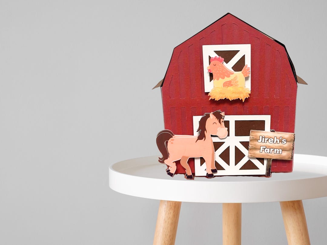 SVG Cut File Farmhouse Favor Box Set - Perfect for Birthday Parties and ...