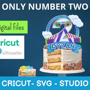 Number TWO Cake Topper Svg / Buzz Cake Topper Svg/ Buzz Birthday Party ...