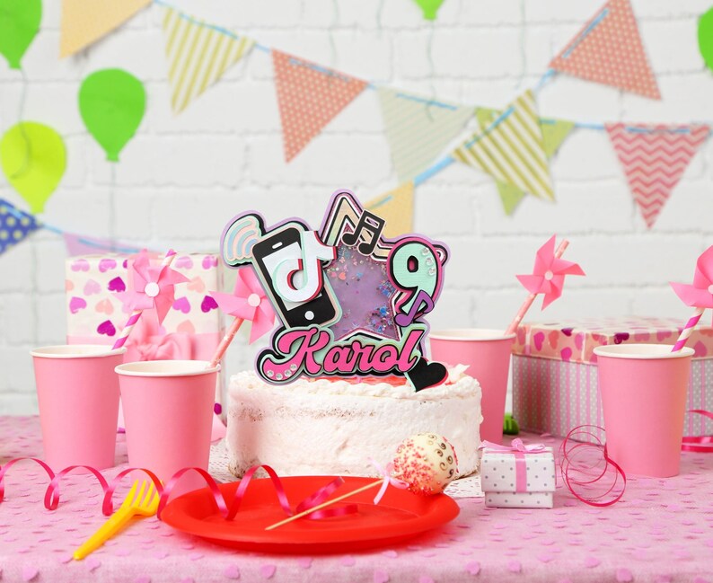 SVG Cut File Social Media Influencer Cake Topper | SVG for Content ...
