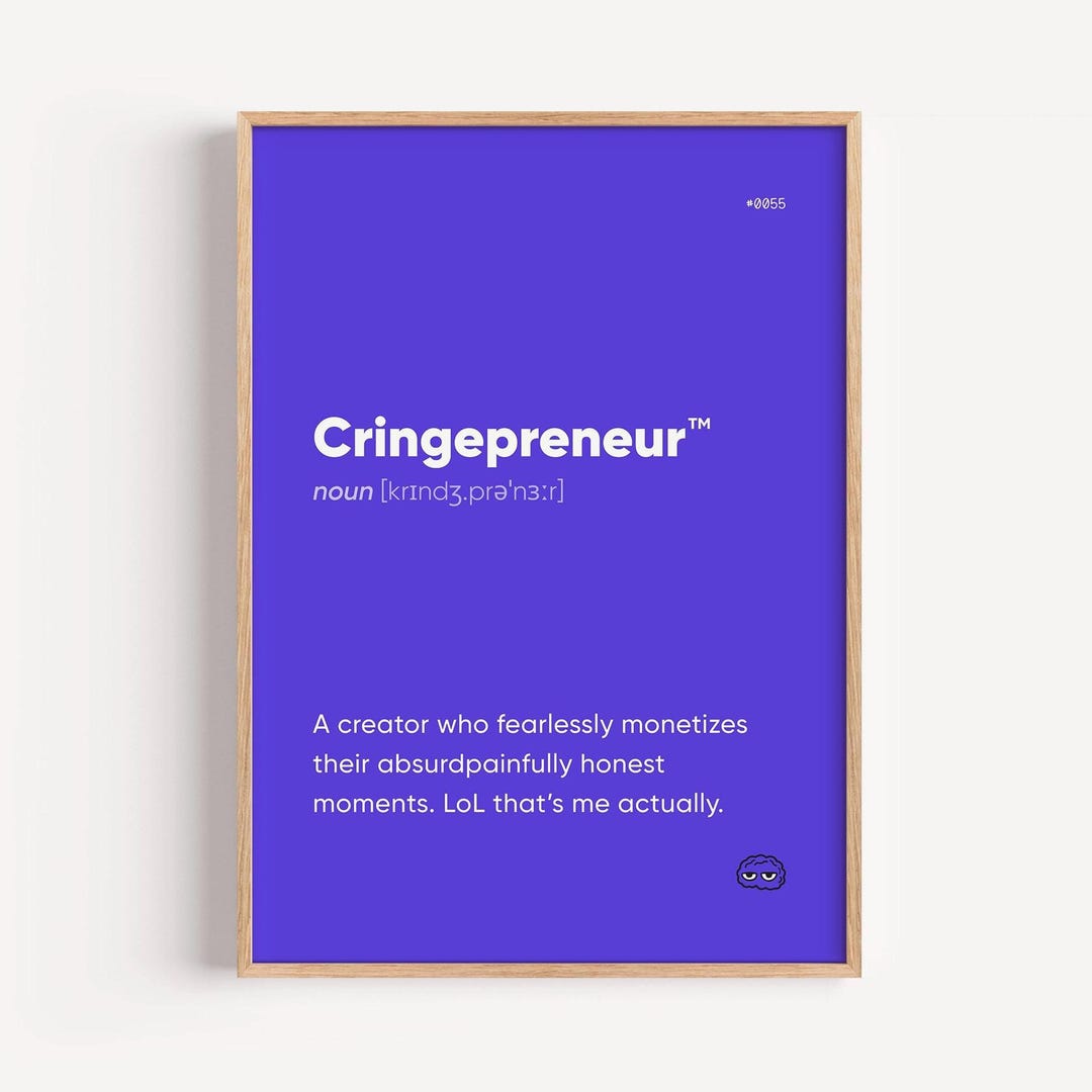 New Dictionary, Typography Poster Print, Modern Typography, Printable ...