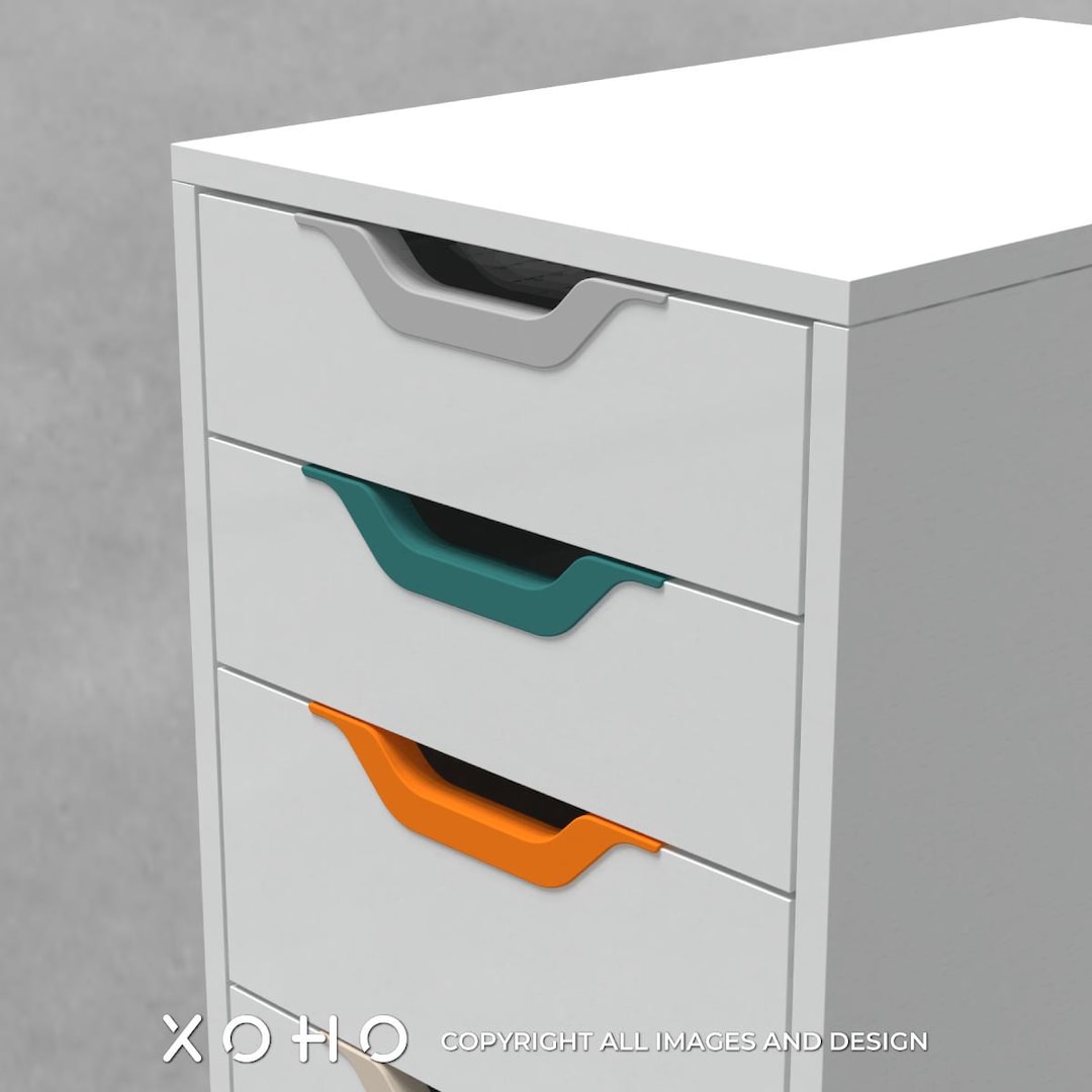 IKEA Alex Drawer Handles | 3D Printed | Custom Colors - Etsy UK