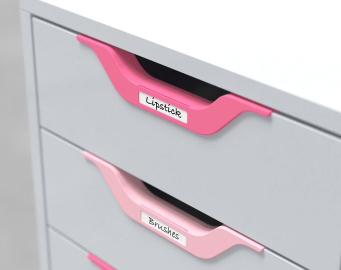 IKEA Alex Drawer Handle With Label Holder Home Organizing Various ...