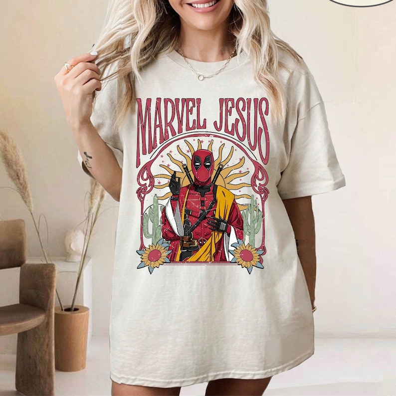 Jesus Deadpool Png, Marvel Jesus Design, Deadpool Png, Deadpool 3 Png ...