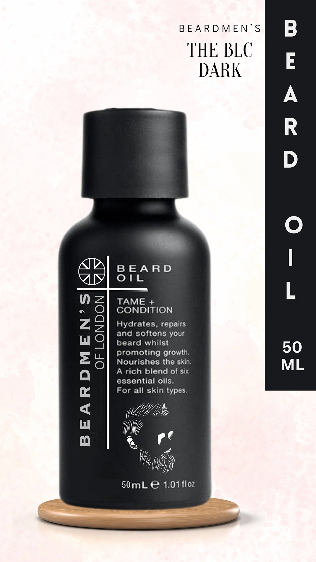 Beardmen Beard Growth Oil for Men for Better Beard Growth With Thicker ...