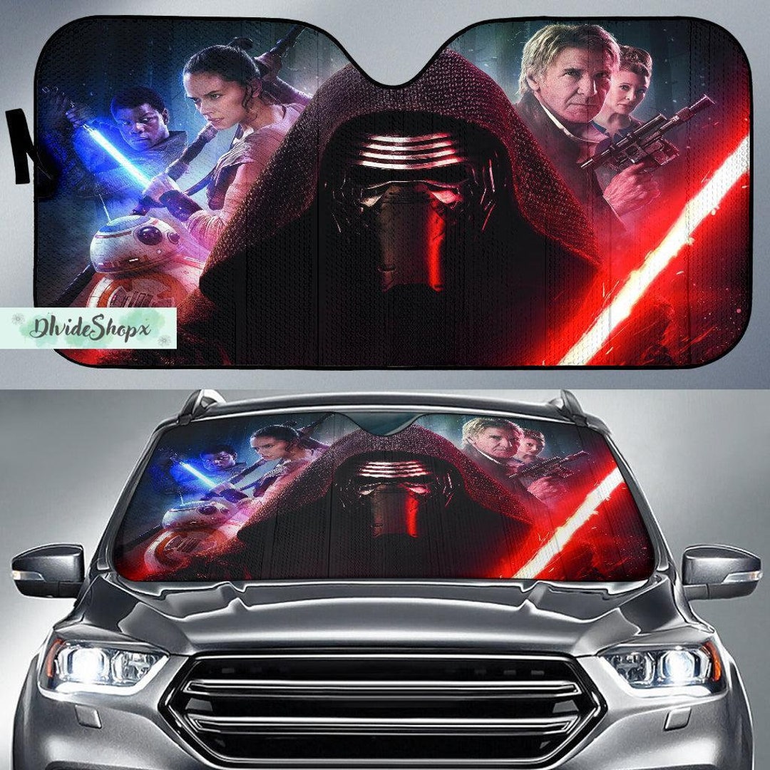 Star Wars Car Sun Shade Star Wars Car Shade Star Wars Auto - Etsy