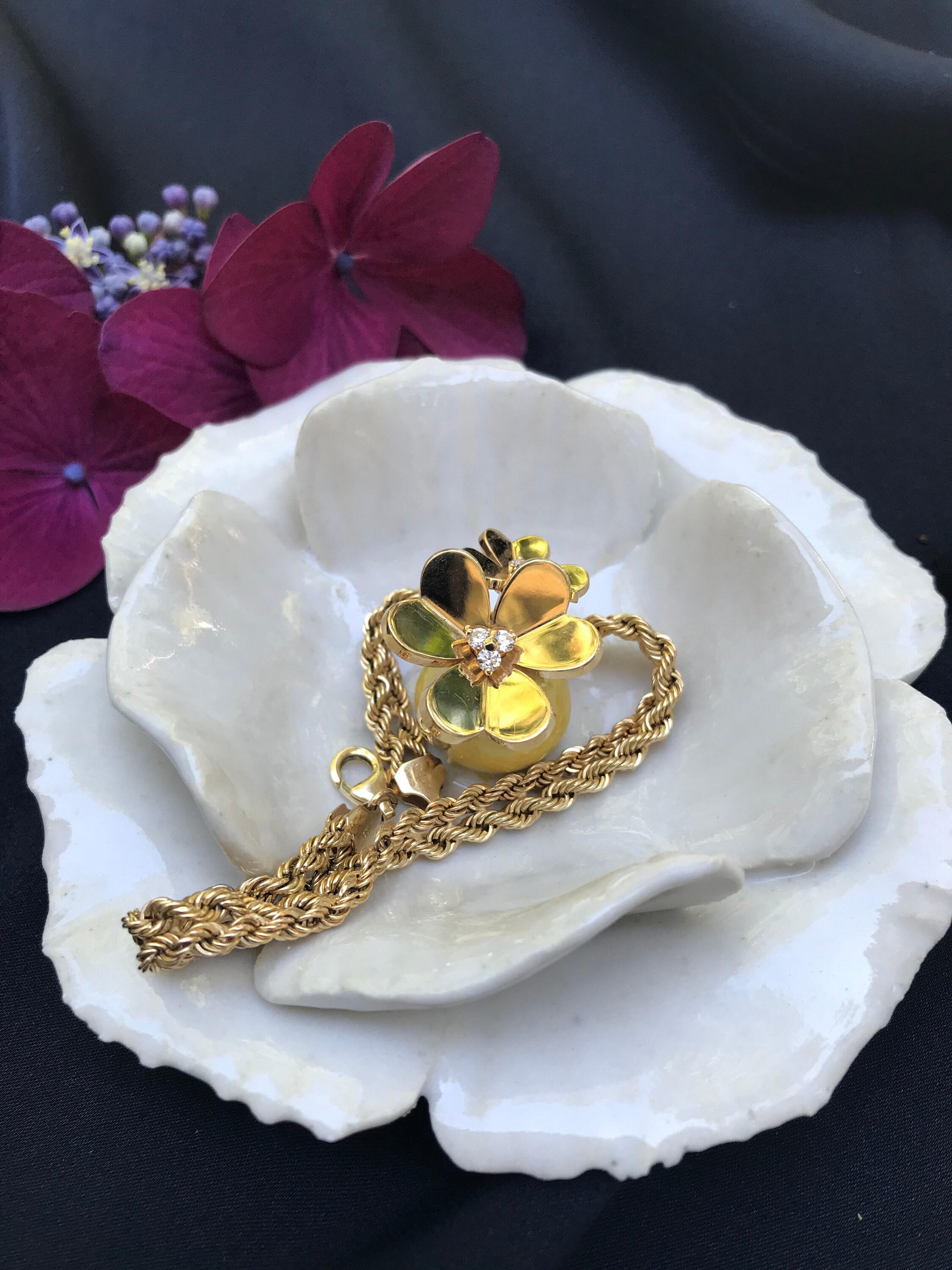 Poppy Ring Dish, Flower Ring Holder, Ceramic Jewelry Dish, Ring Holder ...