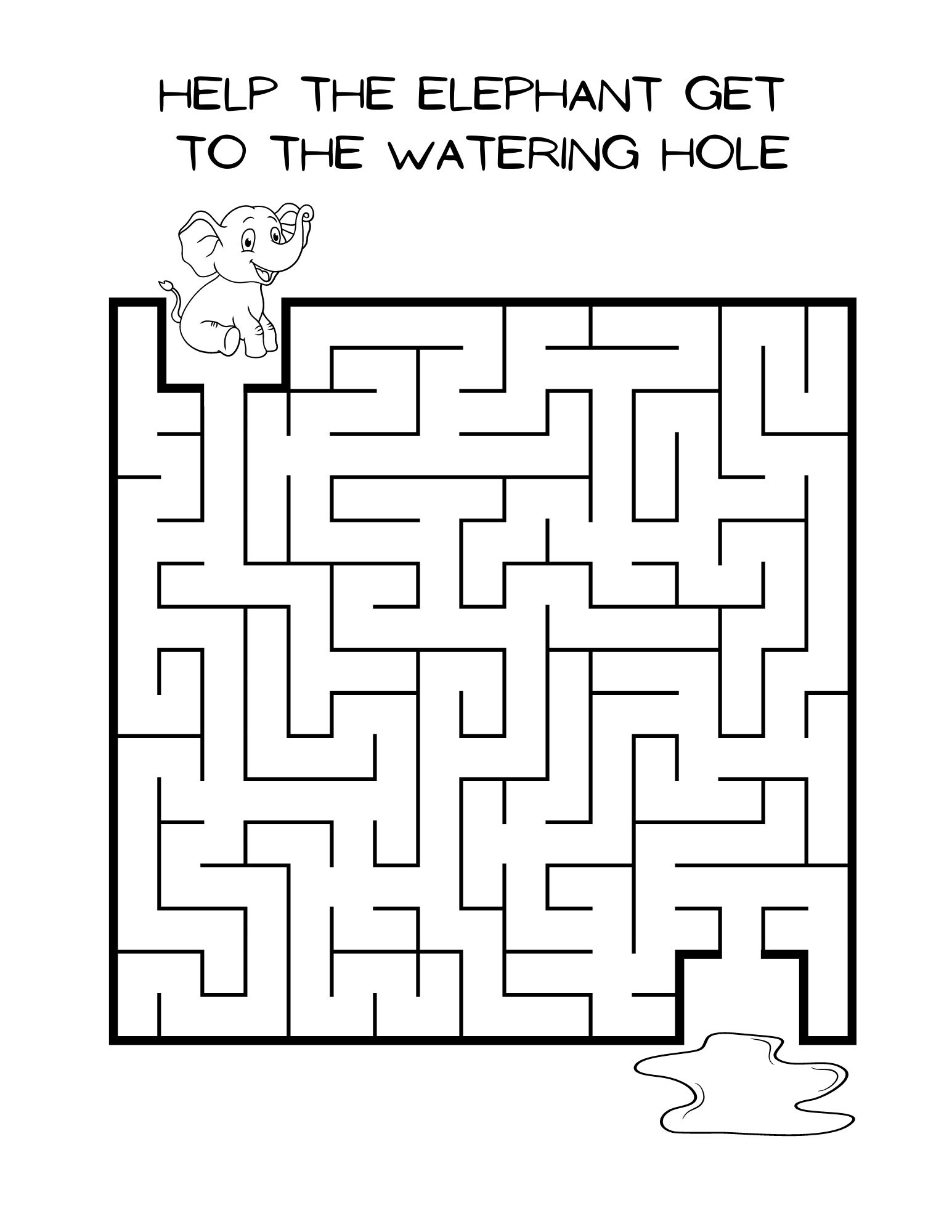 Zoo Animal Coloring and Activity Sheets 15 Page Printable - Etsy