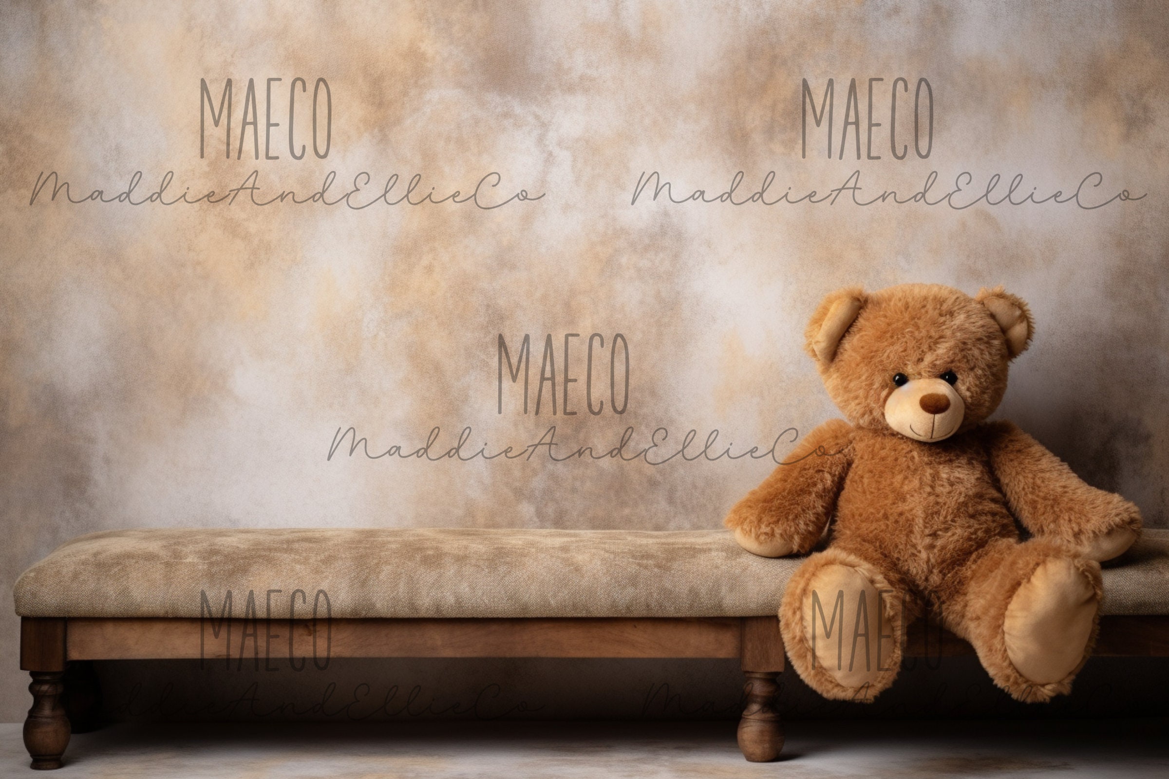 Teddy Bear Digital Backdrop, Backdrop for Kids, Composite for Children ...