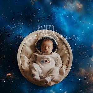 Outer Space Newborn Digital Backdrop: Photography Prop (digital ...