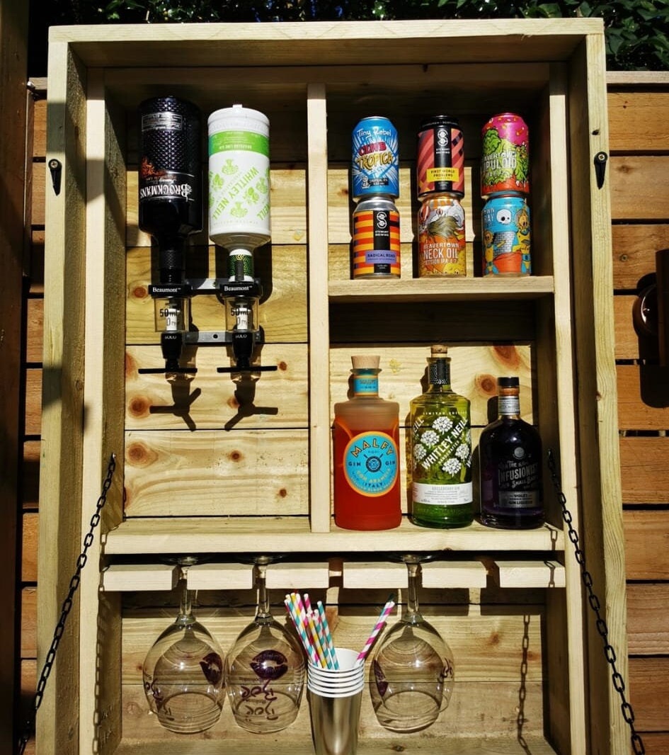 The Lilly Folding Wall Bar - Etsy