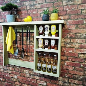 Wall Mounted BBQ RACK - Etsy