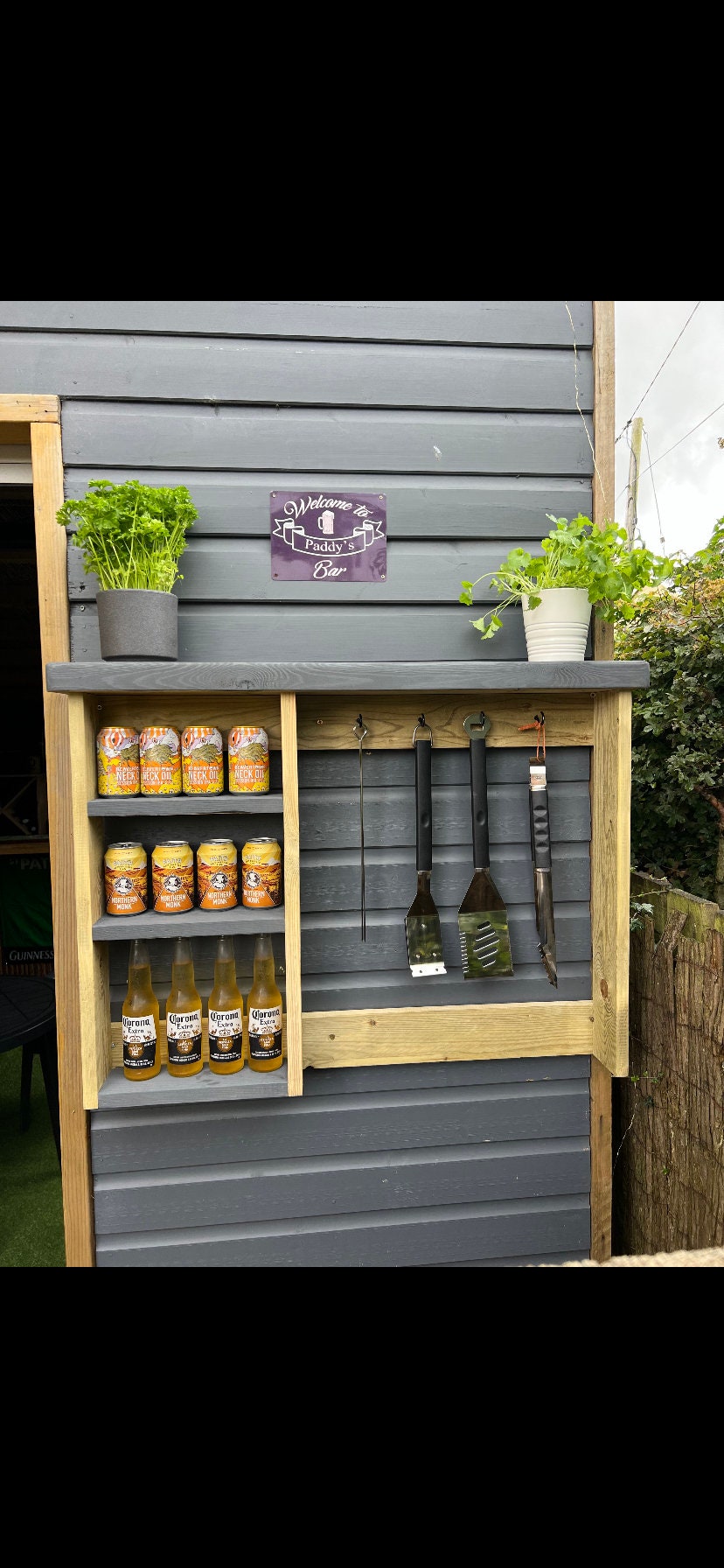 Wall Mounted BBQ RACK - Etsy