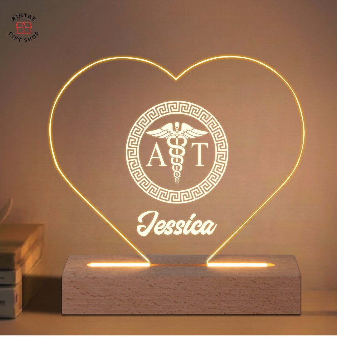 Athletic Trainer Led Lamp, Custom Athletic Night Light, Sports Trainer ...