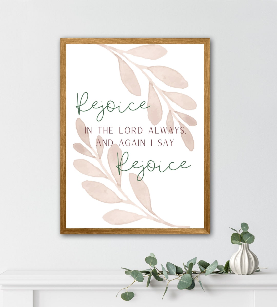 Rejoice in the Lord Always • Printable Download • Printable Art - Etsy