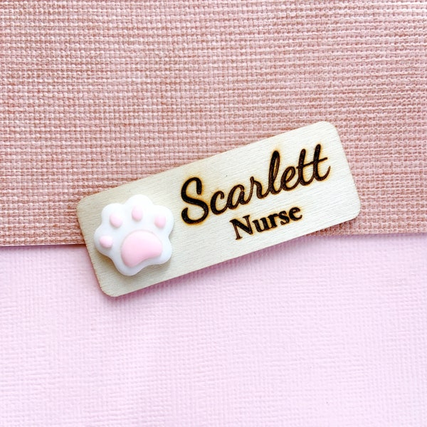 Cute Name Badge - Etsy