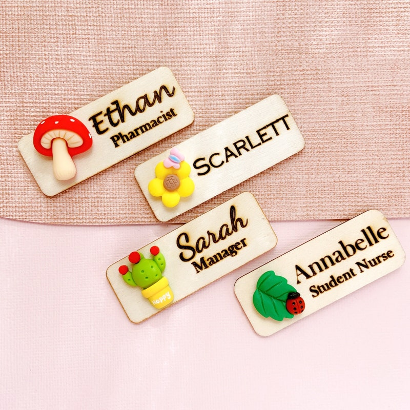 Nurse Name Tag - Etsy