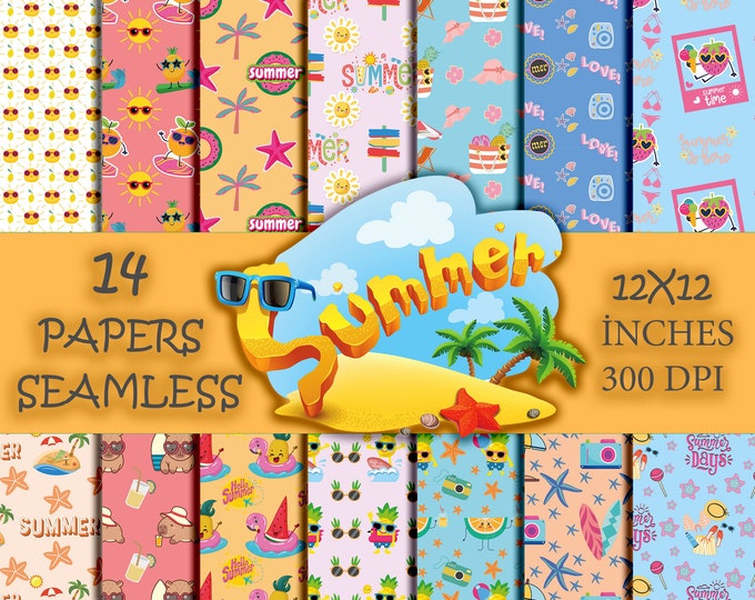 14 Pokemon Digital Paper, Maximum Quality 300 Dpi, Instant Download ...