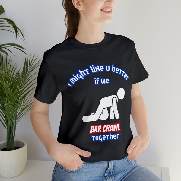 Funny Bar Shirt - Etsy