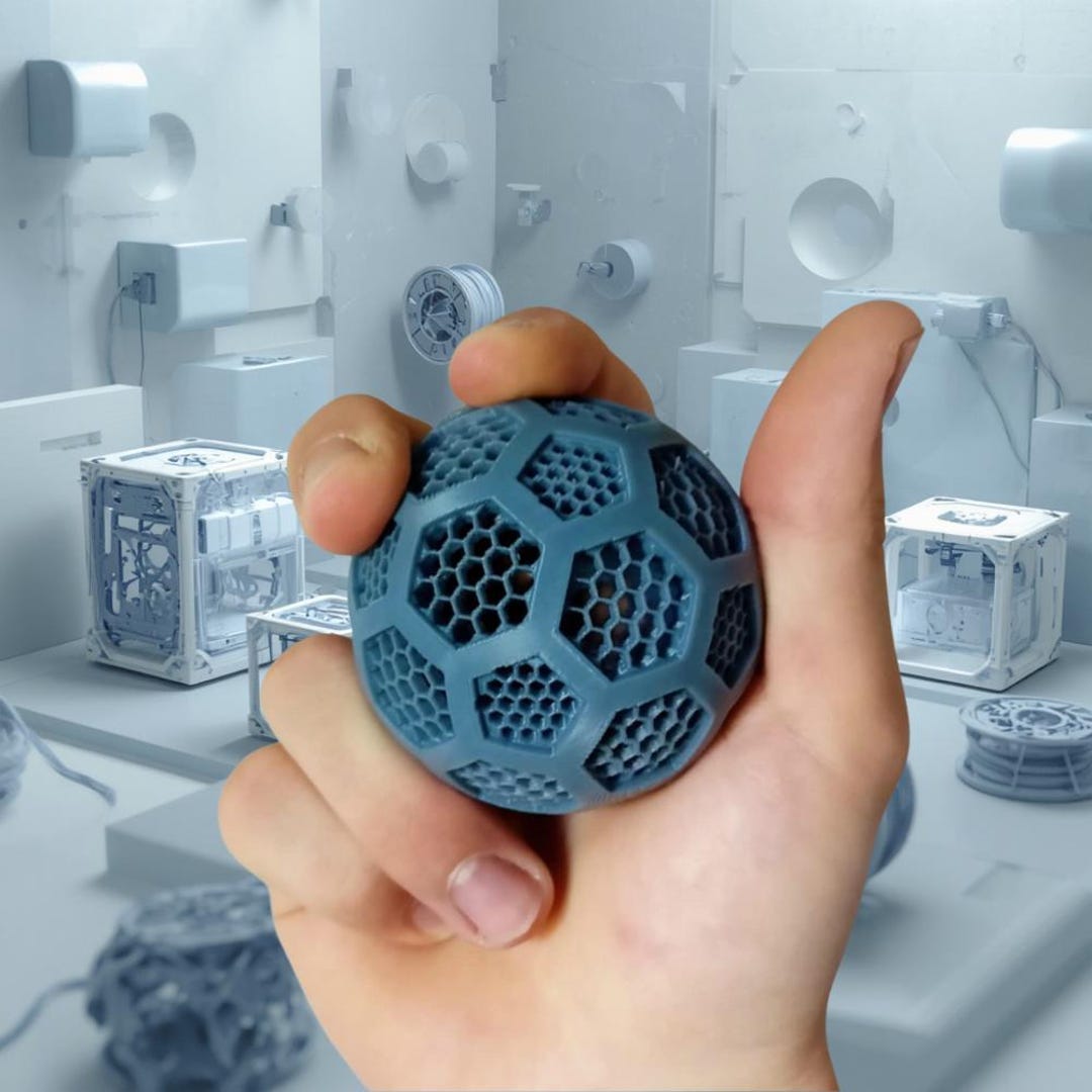 Air Less Ball 3d Print Stl, Flexi Airless TPU Ball File 3d Print Stl - Etsy