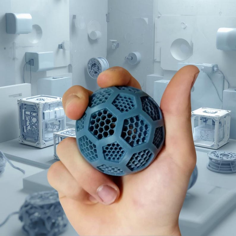 Air Less Ball 3d Print Stl, Flexi Airless TPU Ball File 3d Print Stl - Etsy