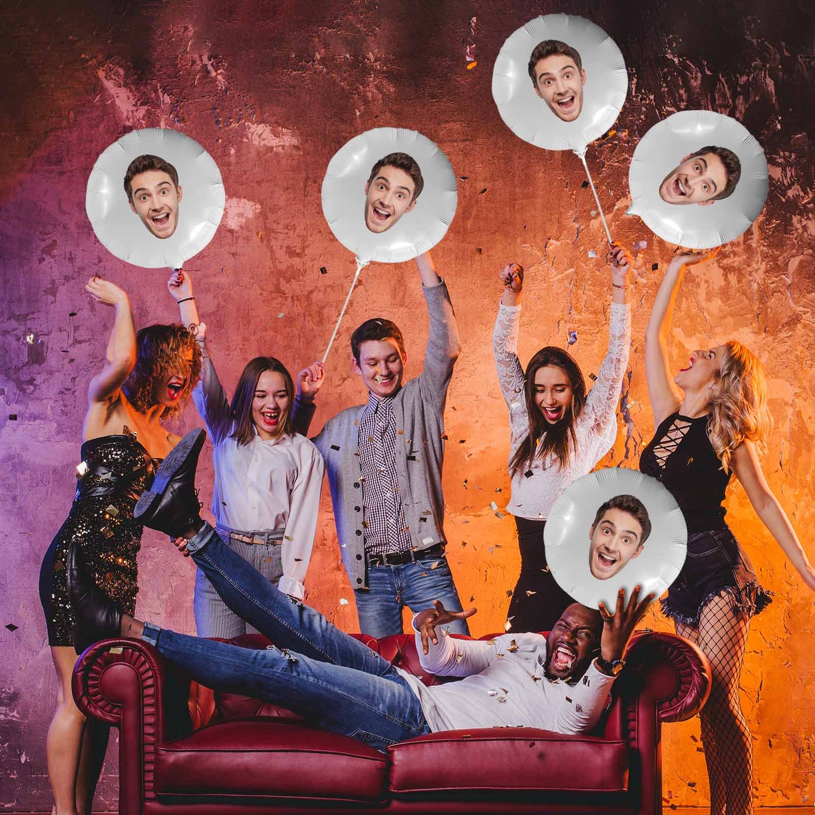 Personalized Father's Day Gift for Dad, Custom Foil Balloons Made in USA, Happy Birthday Balloon ...