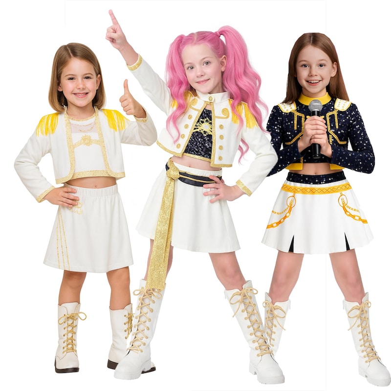 Kpop Demon Hunter Costume Rumi Golden - Etsy