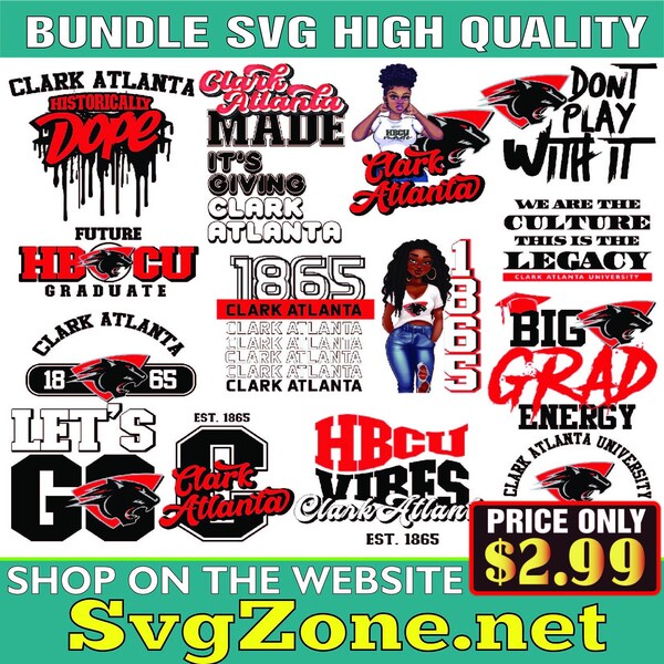 Clark Atlanta University Svg - Etsy