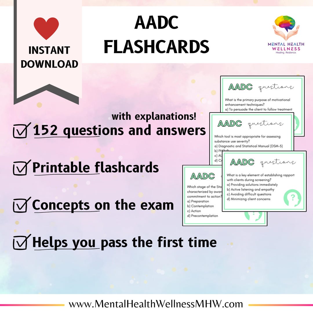 IC&RC Advanced Alcohol and Drug Counselor Exam (AADC) Study Guide Prep ...
