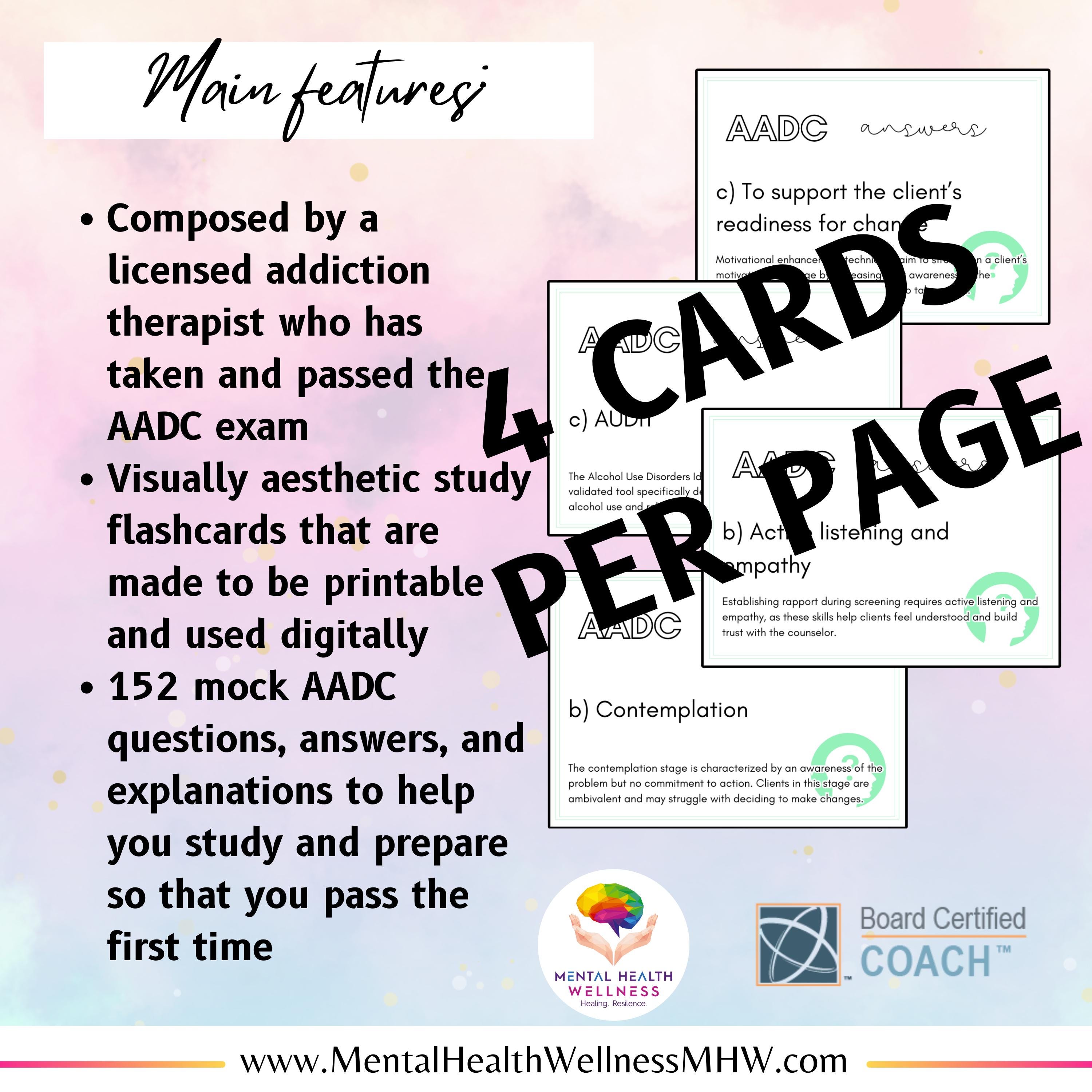 IC&RC Advanced Alcohol and Drug Counselor Exam (AADC) Study Guide Prep ...