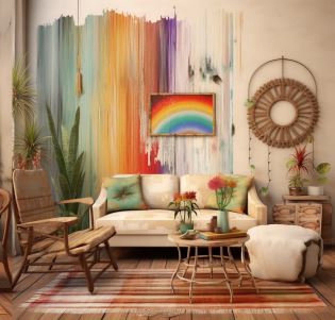 Get All 5 With Purchase! Rainbow, Colorful, Vibe, Digital, Download ...