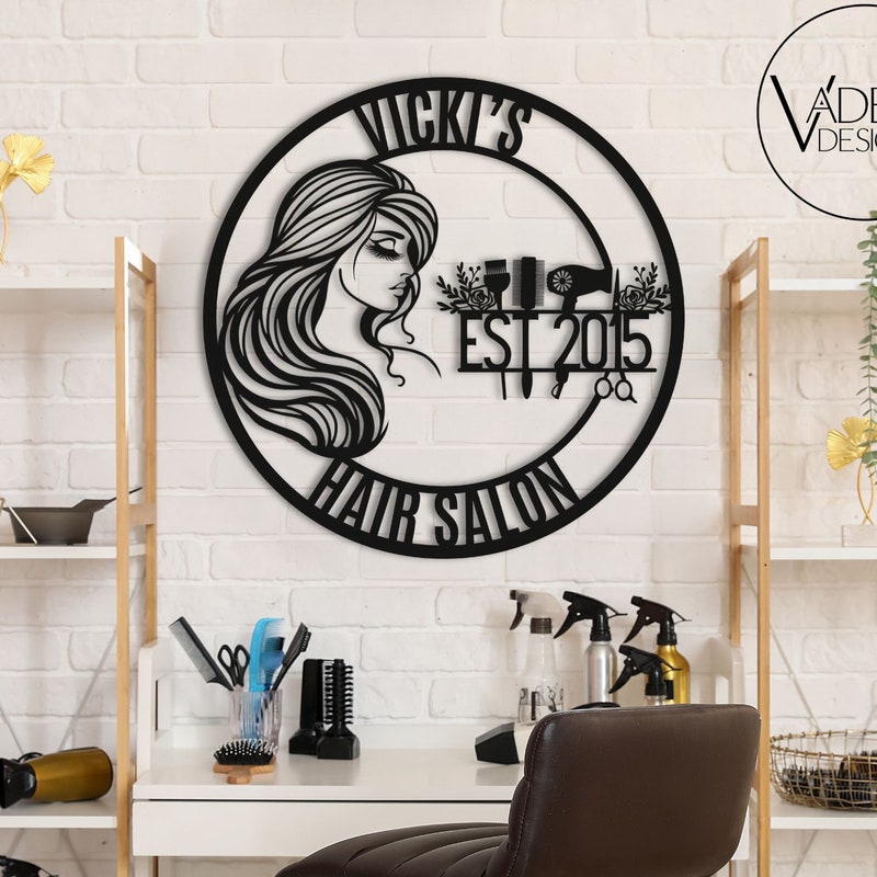 Hair Salon Sign - Etsy