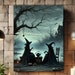Two Witch Best Friend Canvas, Witch Art Poster, Witch Poster, Witchy ...