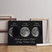 Personalized Moon Phase Frame, Family Name Sign, Mother’s Day Gift ...