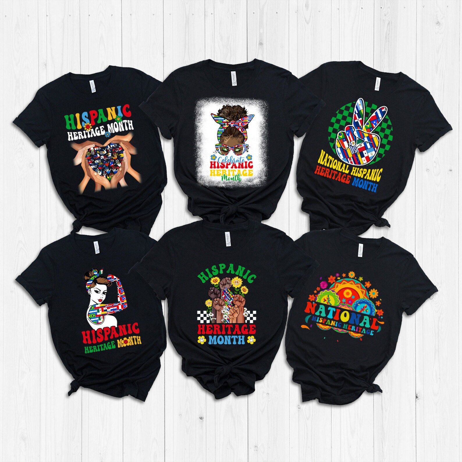 Hispanic Heritage Month Bundle PNG National Hispanic Heritage - Etsy