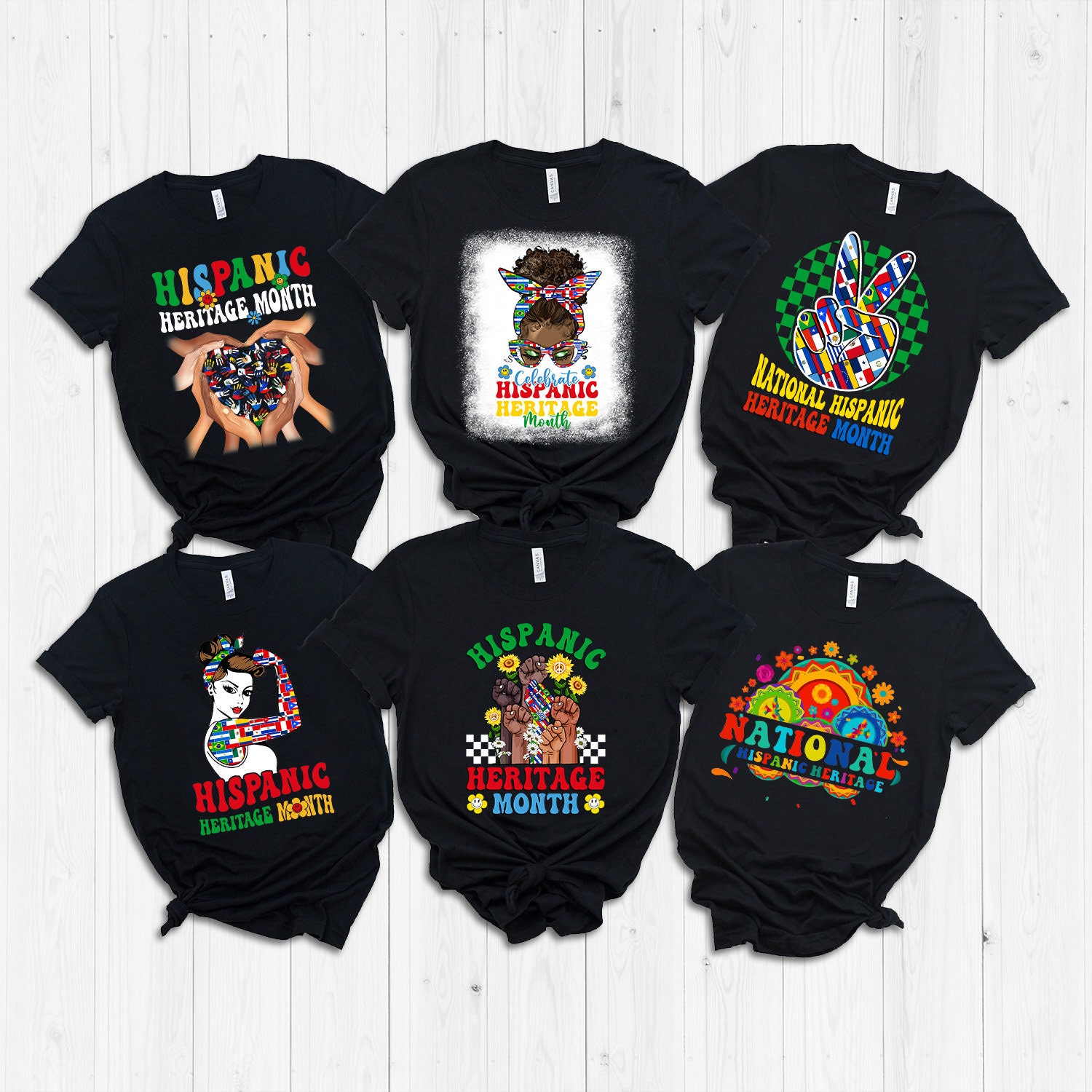 Hispanic Heritage Month Bundle PNG National Hispanic Heritage - Etsy