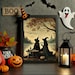Two Witch Best Friend Canvas, Witch Art Poster, Witch Poster, Witchy ...