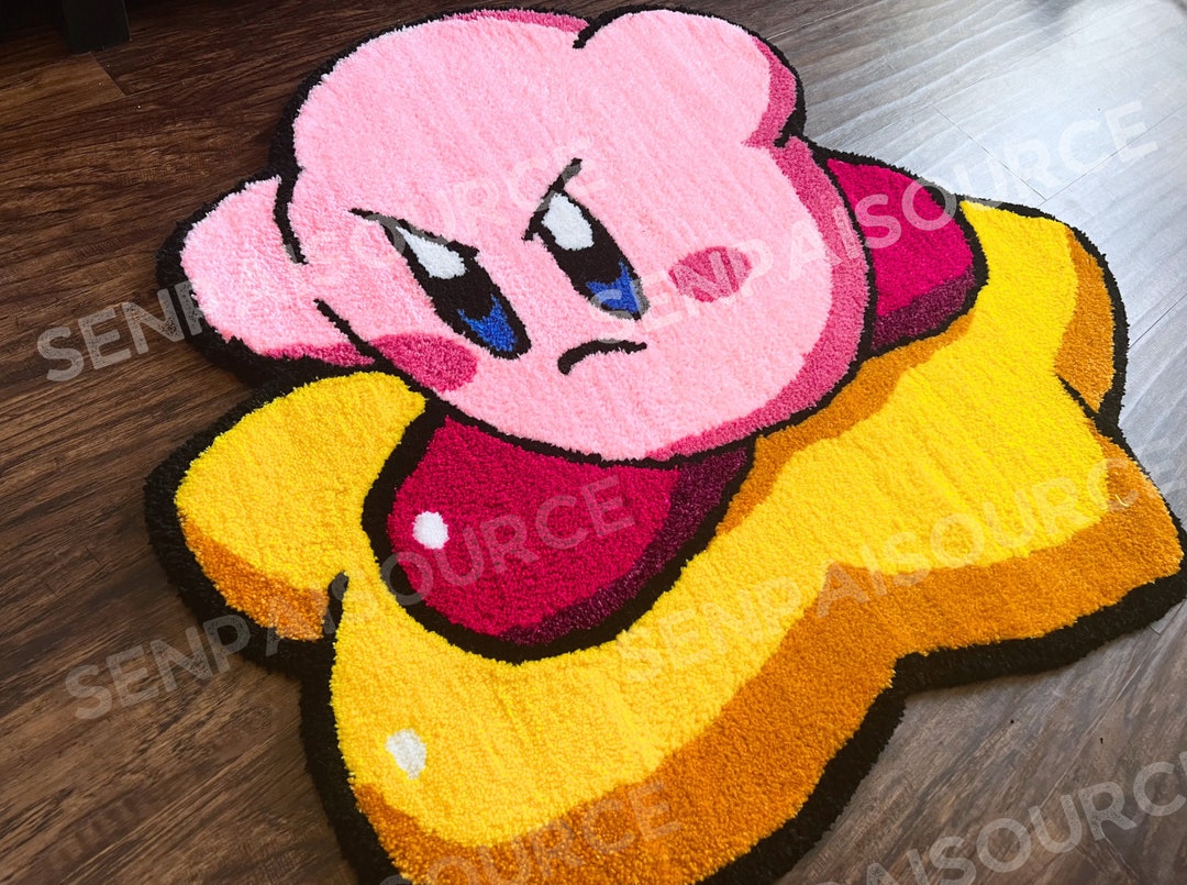 Angry Pink Cloud Hand-made Tufted Rug - Etsy