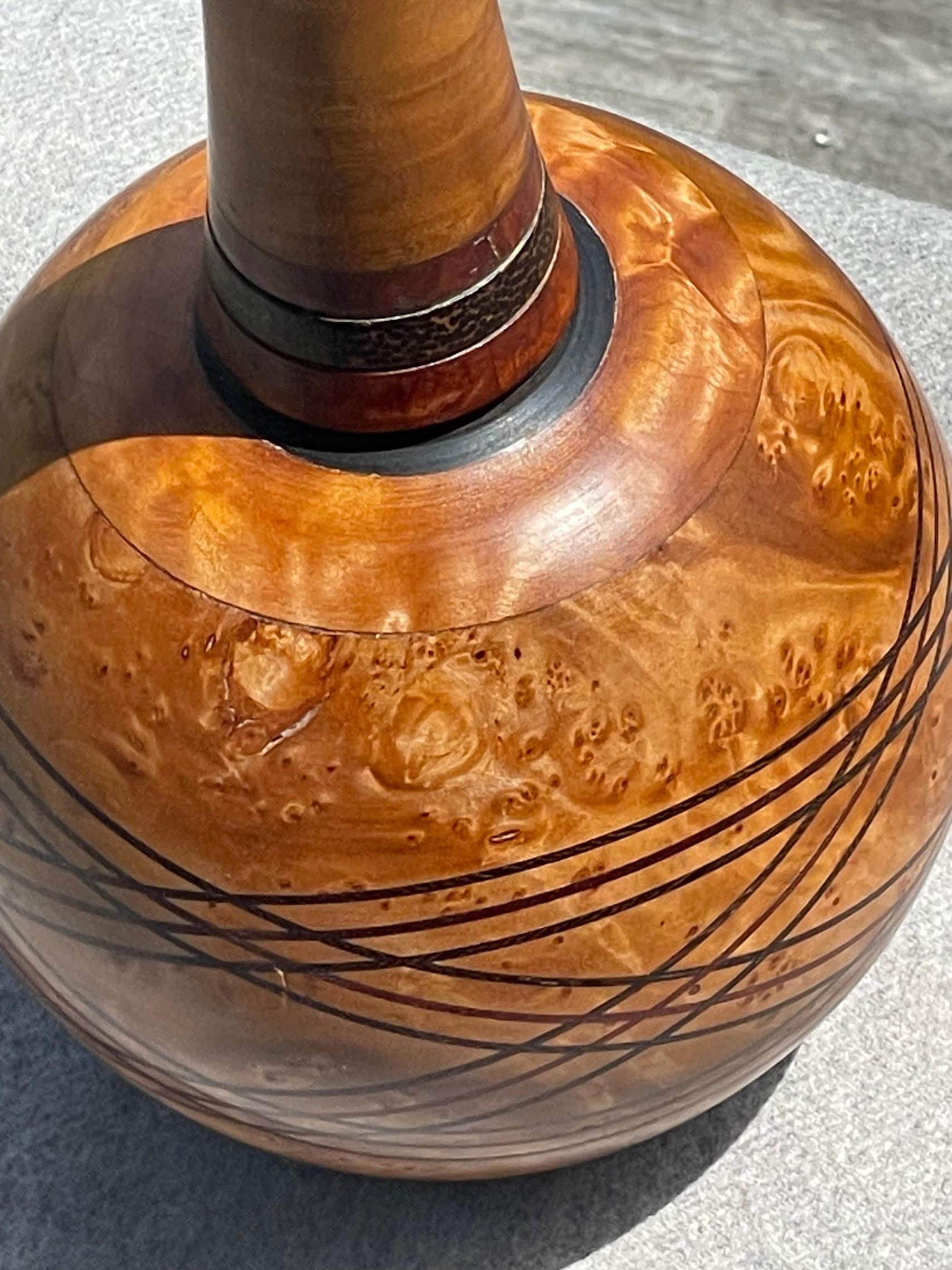 Hollow Vessel, Maple Burl, Genie Bottle - Etsy