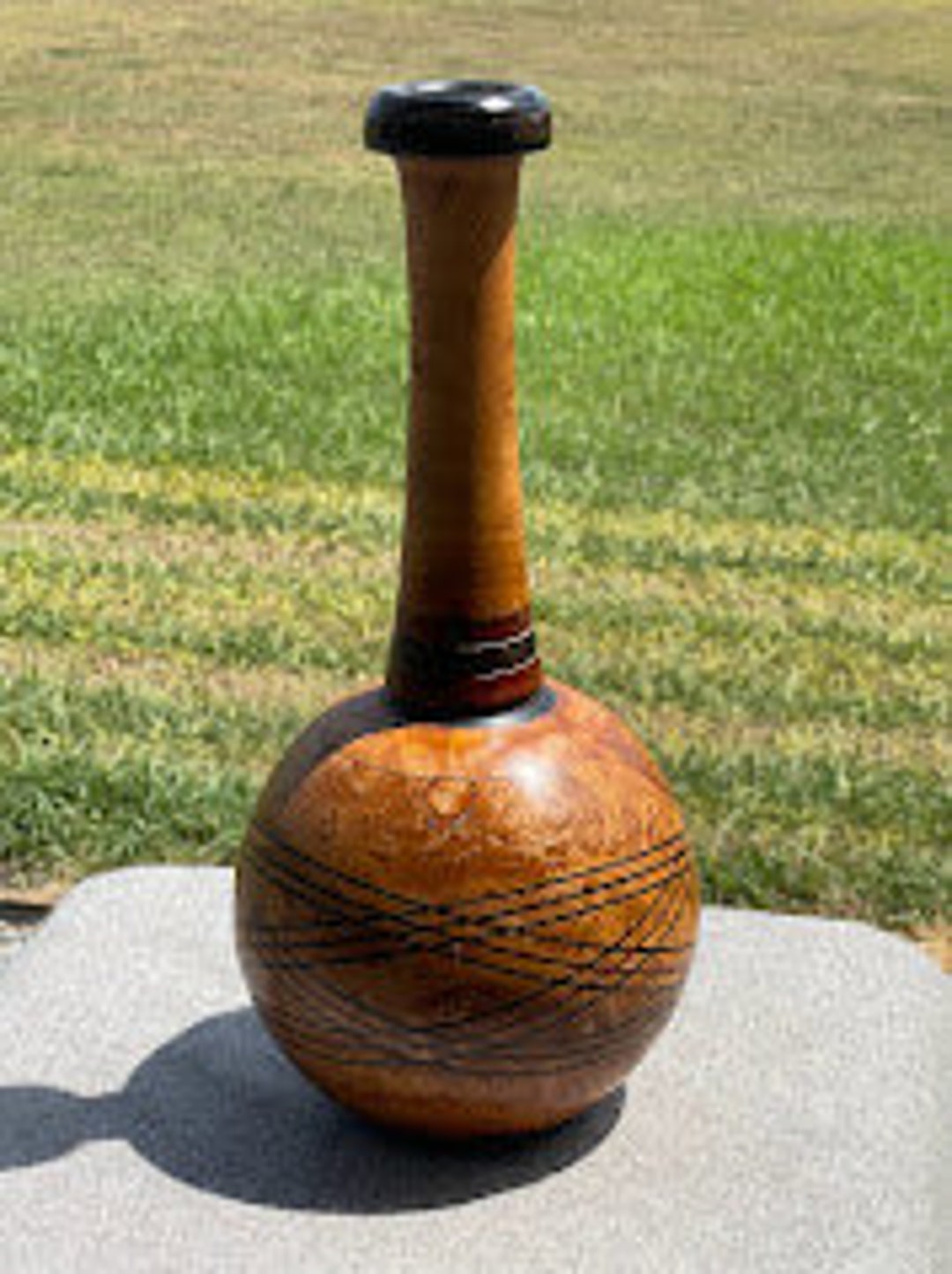 Hollow Vessel, Maple Burl, Genie Bottle - Etsy