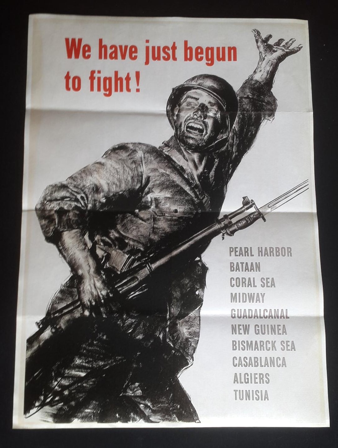 1942 WW2 USA America Fight Japan Pearl Harbor Bataan Guam Guadalcanal ...