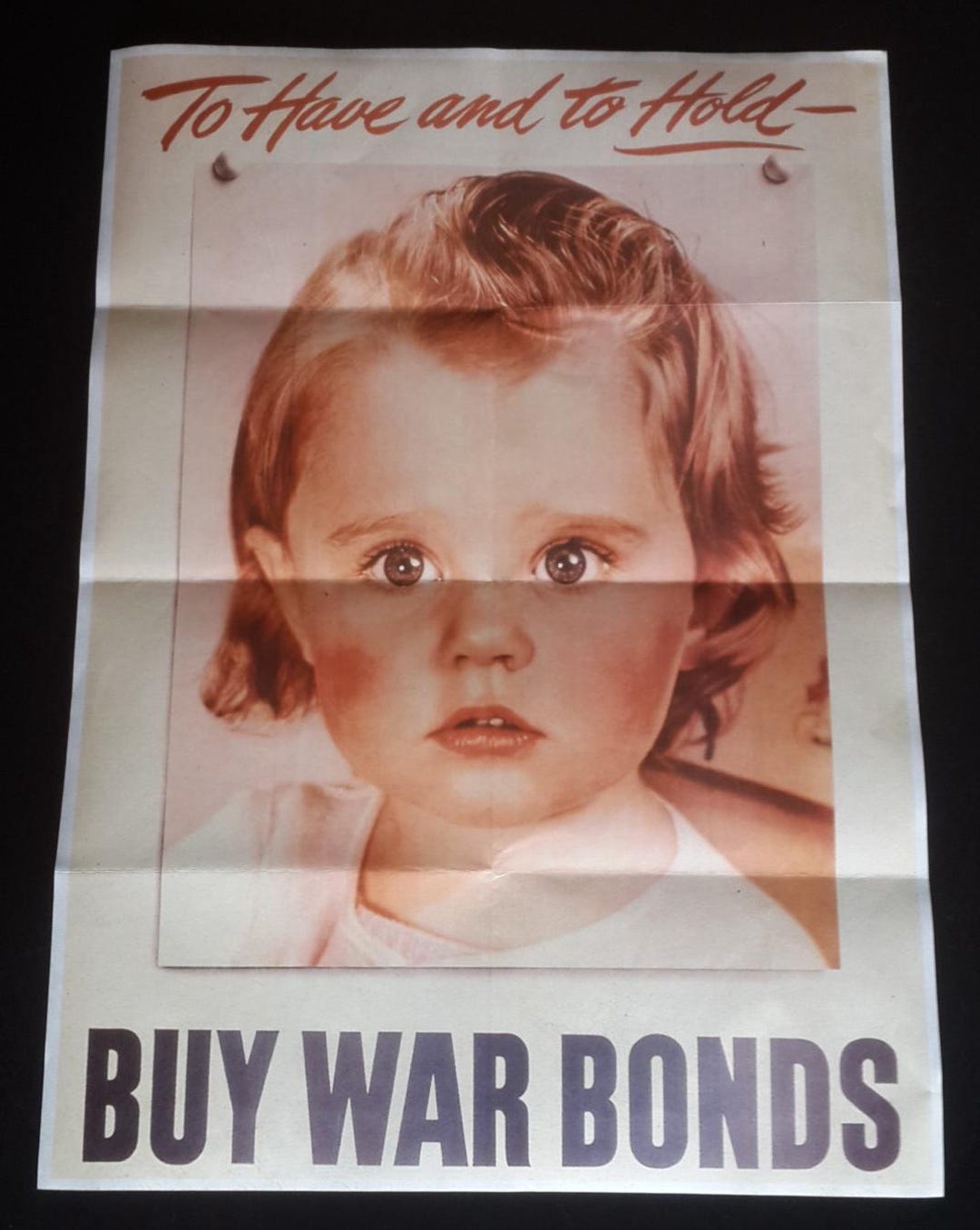 1942 WW2 USA America Buy War Bonds Children Cute Girl Home Army Soldier ...