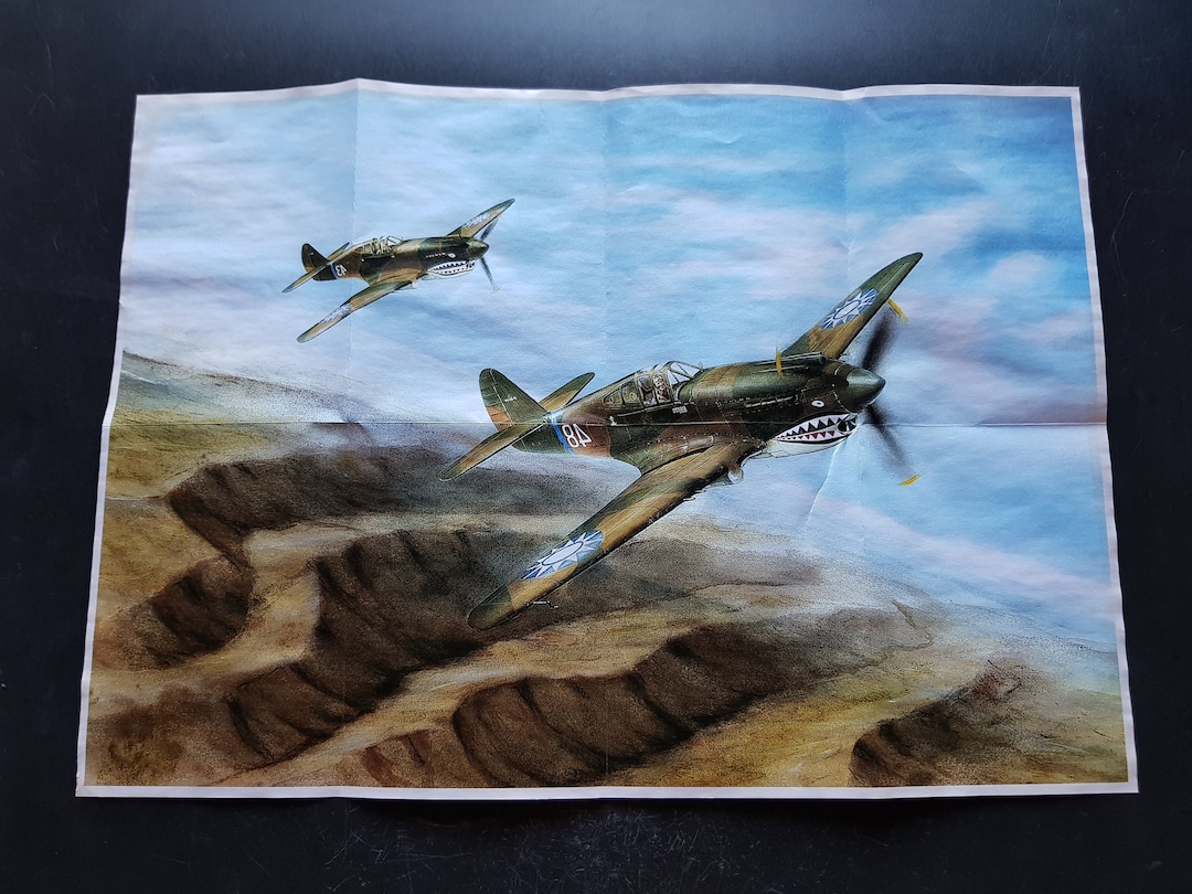 1945 WW2 USA America Pilot Plane Aircraft War Art Old Vintage Wwii ...