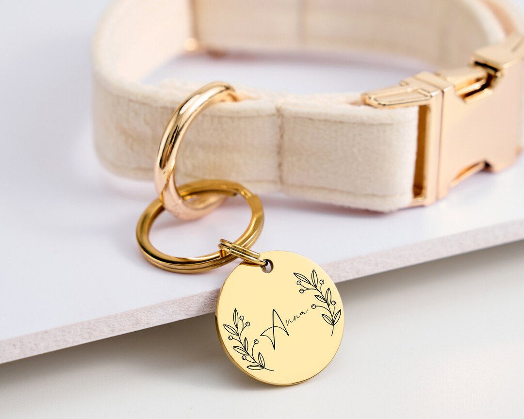 Personalized Pet Tag for Dog and Cat, Engraved Puppy ID Tag for Dogs ...