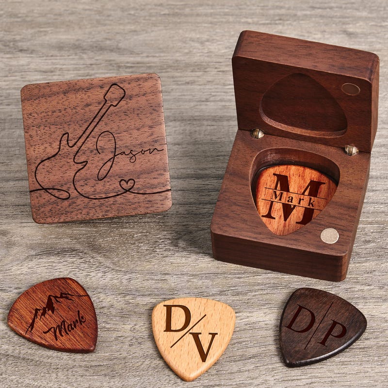 Guitar Pick Box - Etsy