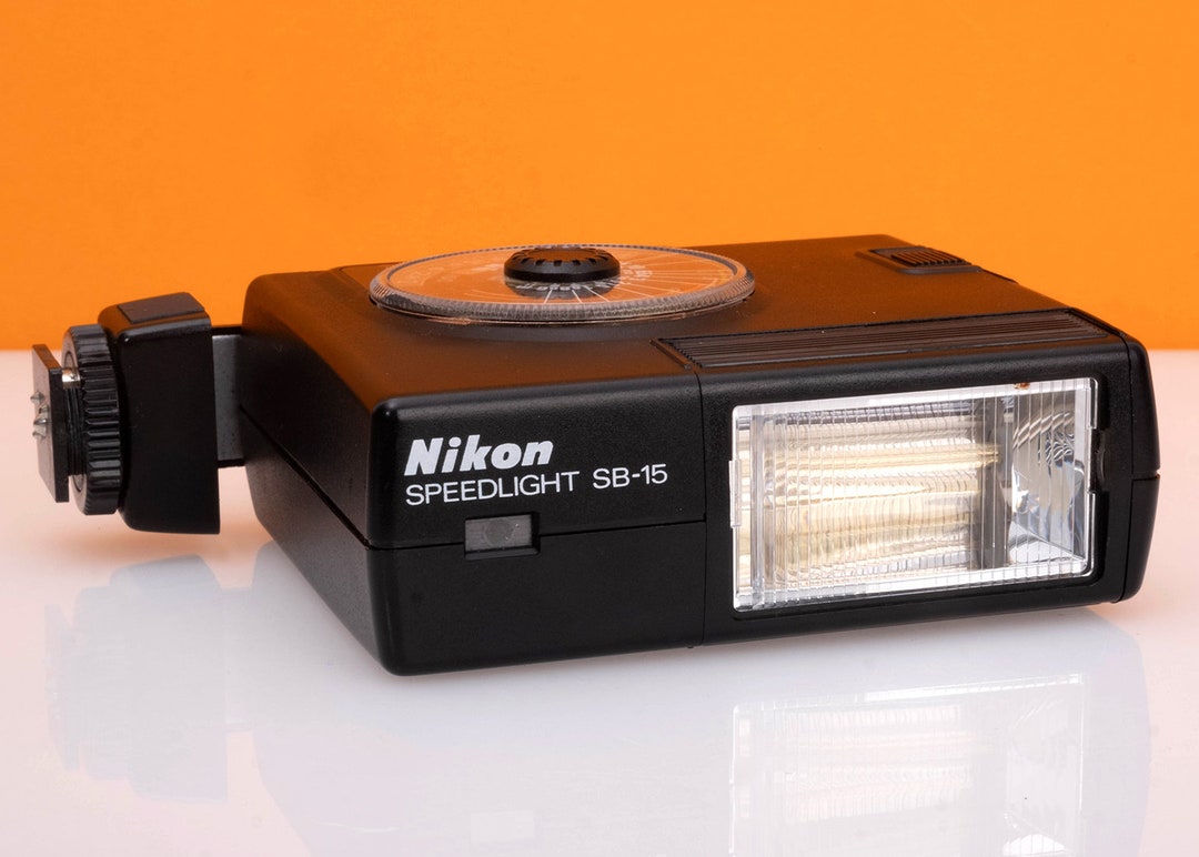 Nikon SB15 SPEED-LIGHT Flash With Case and Instructions - Etsy