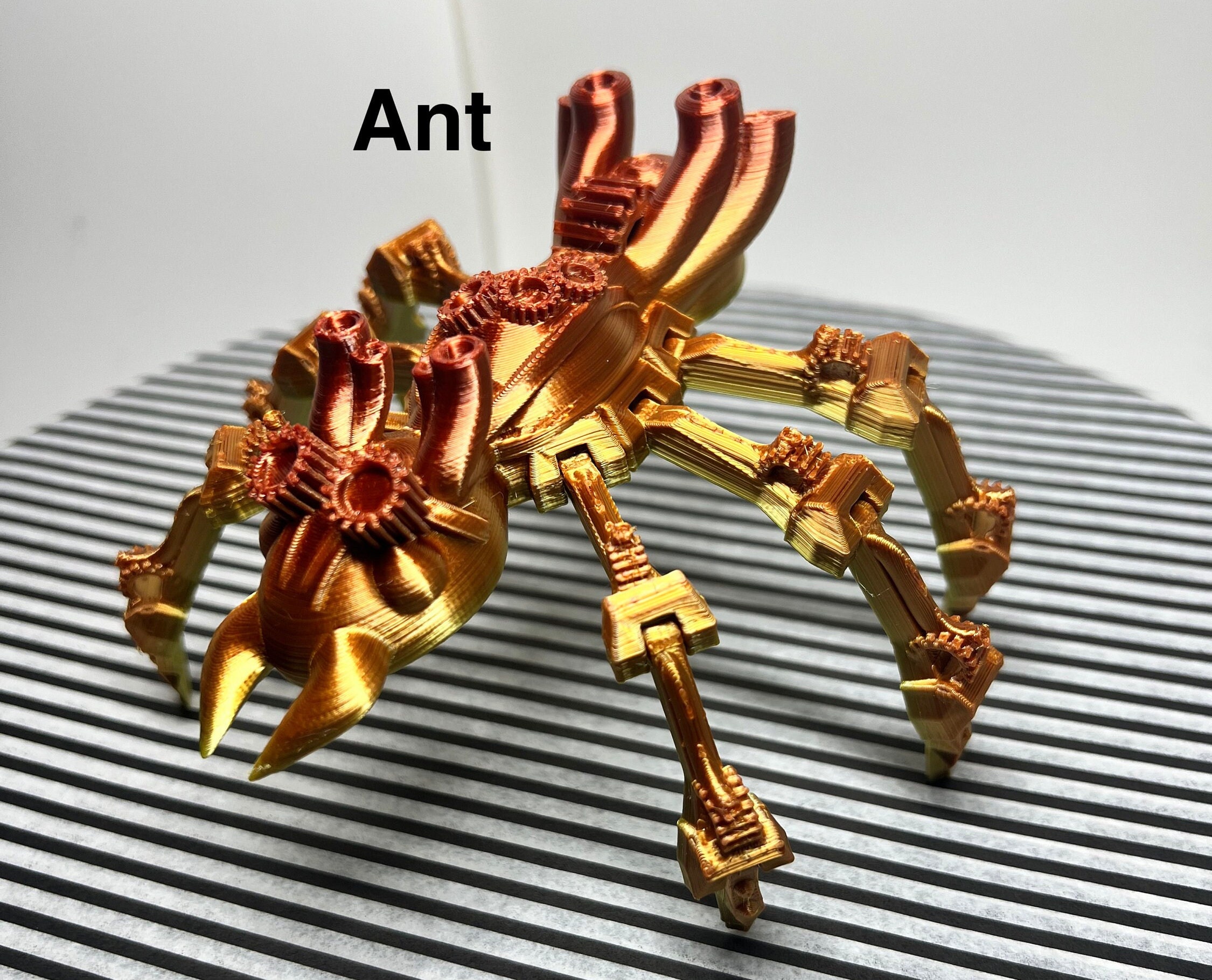 3d Printed Steampunk Insects Spider Scorpion Ant - Etsy
